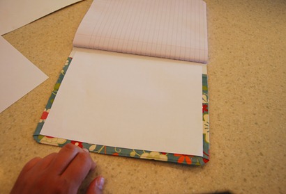 Fabric Covered Composition Book - Crap I've Made